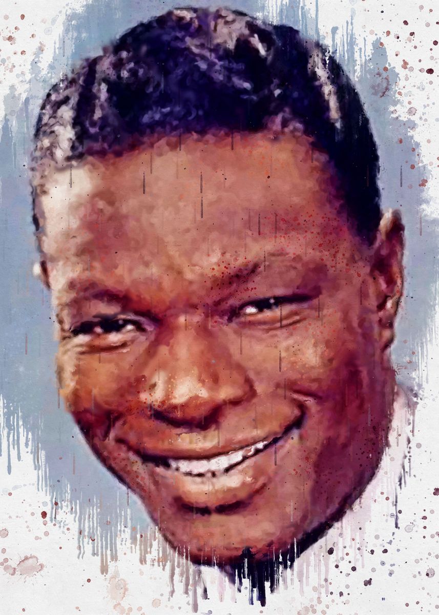 'Nat King Cole' Poster, picture, metal print, paint by The Poster ...