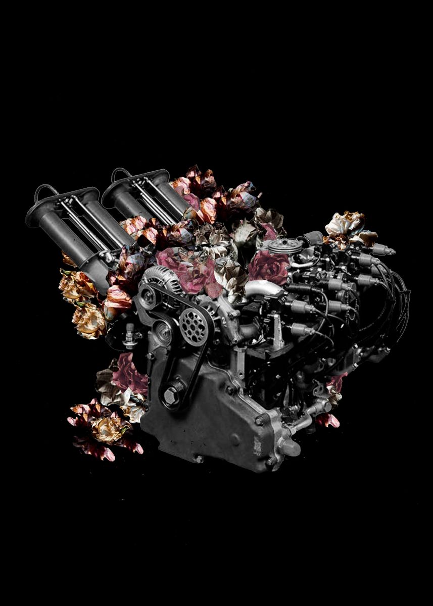 'Engine of Life' Poster by Belzhub | Displate