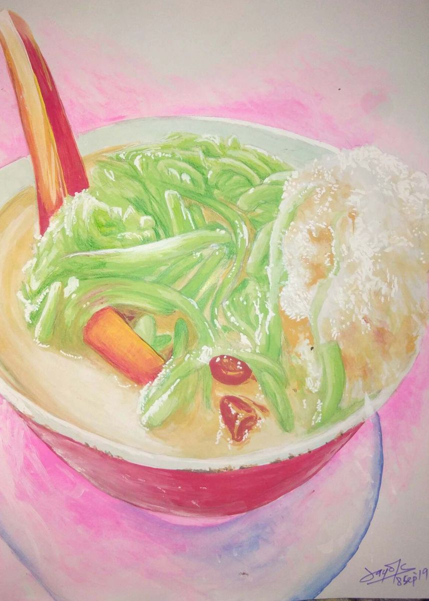 'cendol penang of malaysia' Poster, picture, metal print, paint by ...