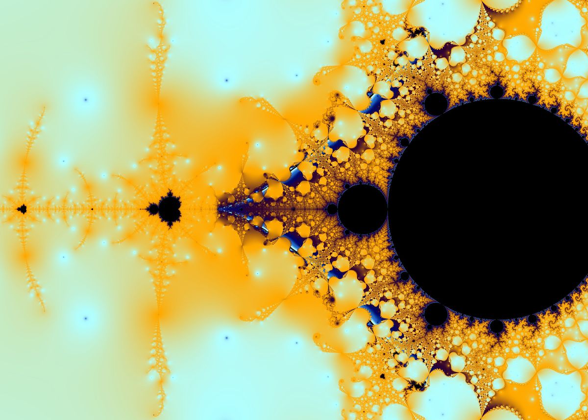 'Nova Fractal 1e5' Poster by Infinity Chaos | Displate