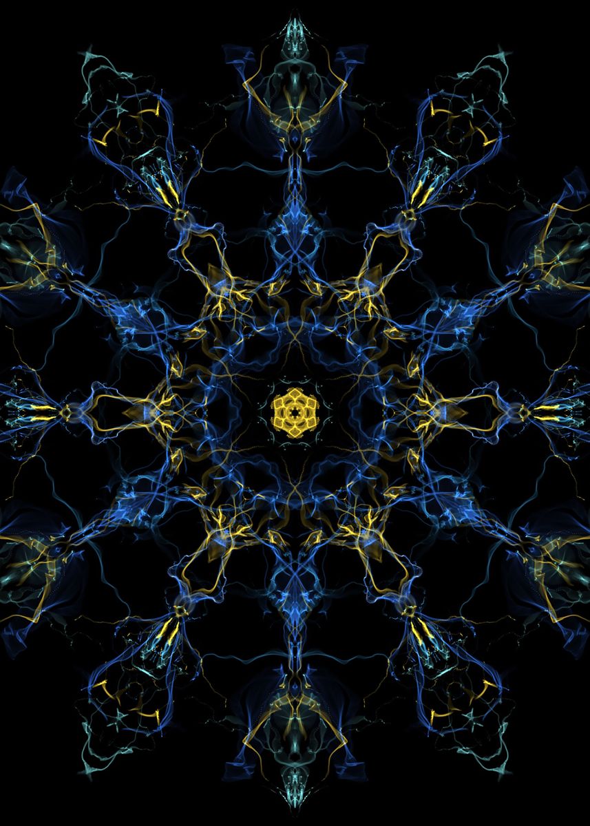 'Conscious Connections' Poster, picture, metal print, paint by ...