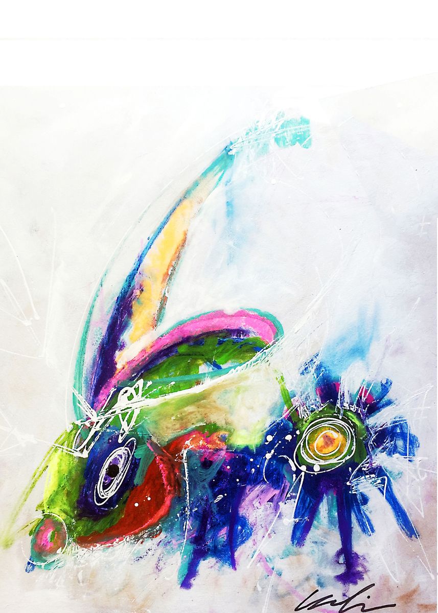 'Jackalope' Poster, picture, metal print, paint by Howard Weliver ...