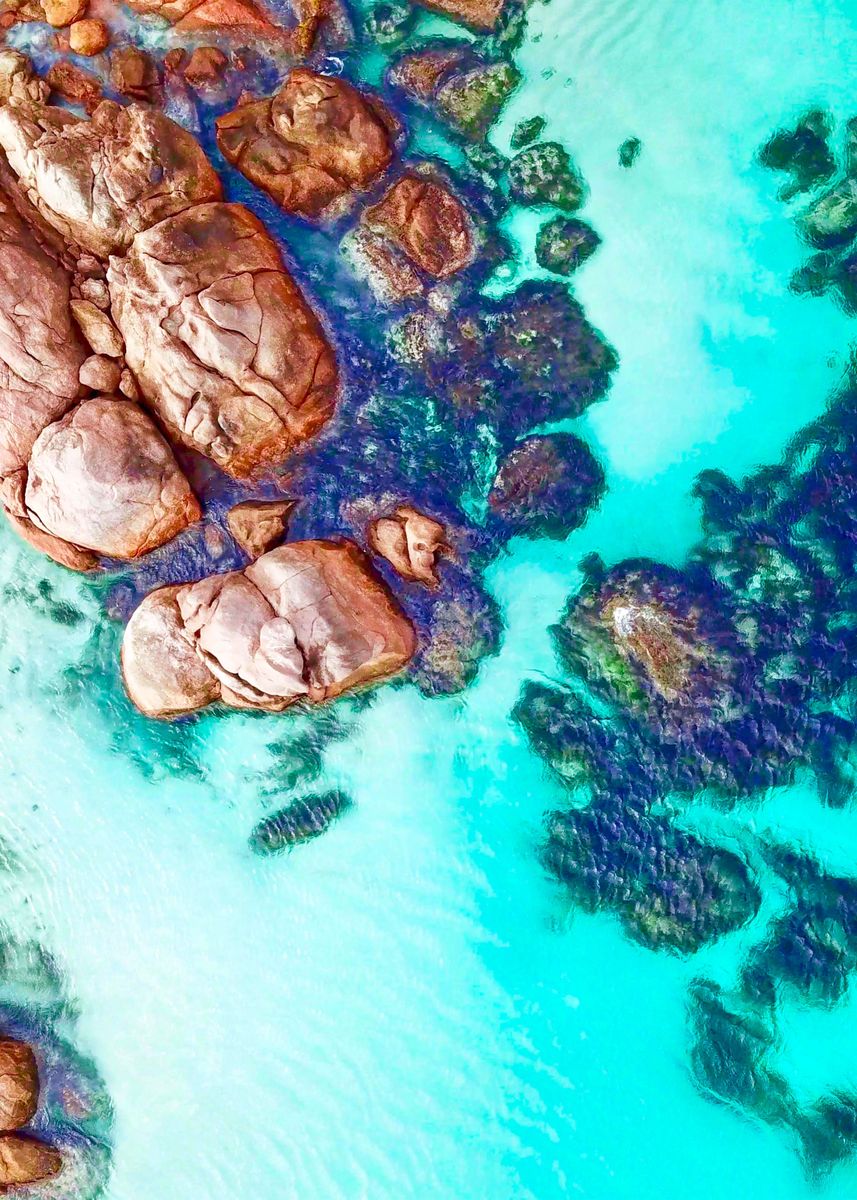 'World From Above' Poster by Stunning Wallpapers | Displate