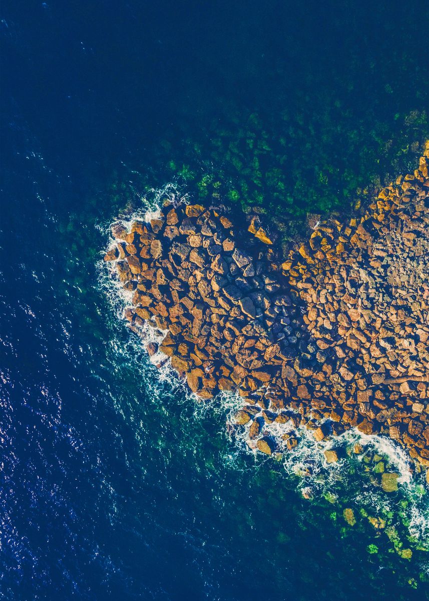 'World From Above' Poster by Stunning Wallpapers | Displate