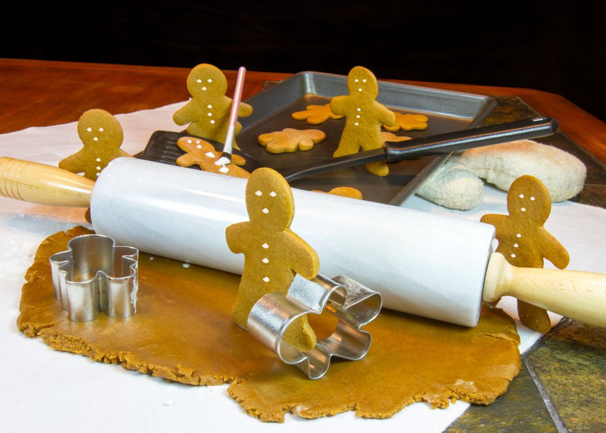 'Gingerbread cookies' Poster by Karen Foley | Displate