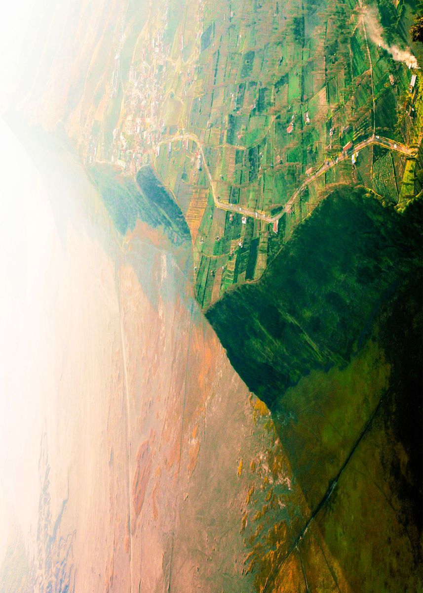 'World From Above' Poster, picture, metal print, paint by Stunning ...