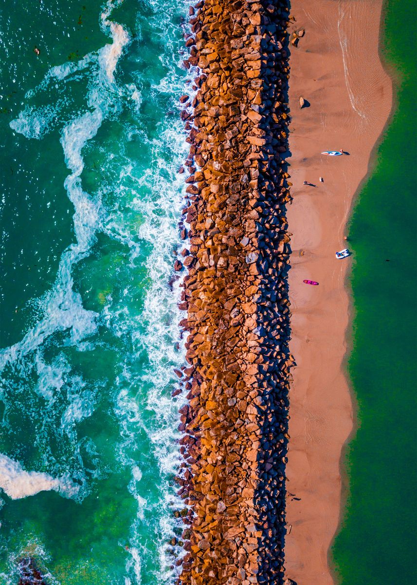 'World From Above' Poster by Stunning Wallpapers | Displate
