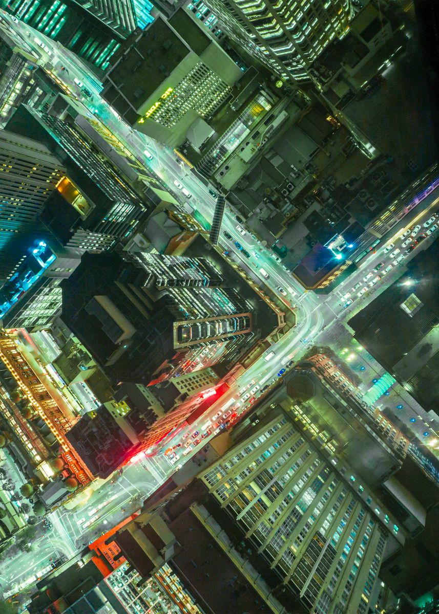 'World From Above' Poster, picture, metal print, paint by Stunning ...