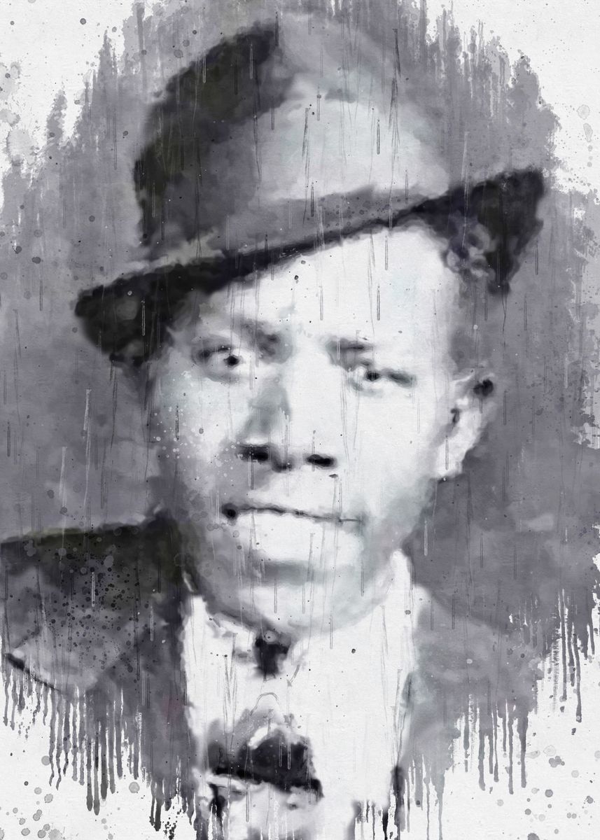 'Robert Johnson' Poster, picture, metal print, paint by The Poster ...