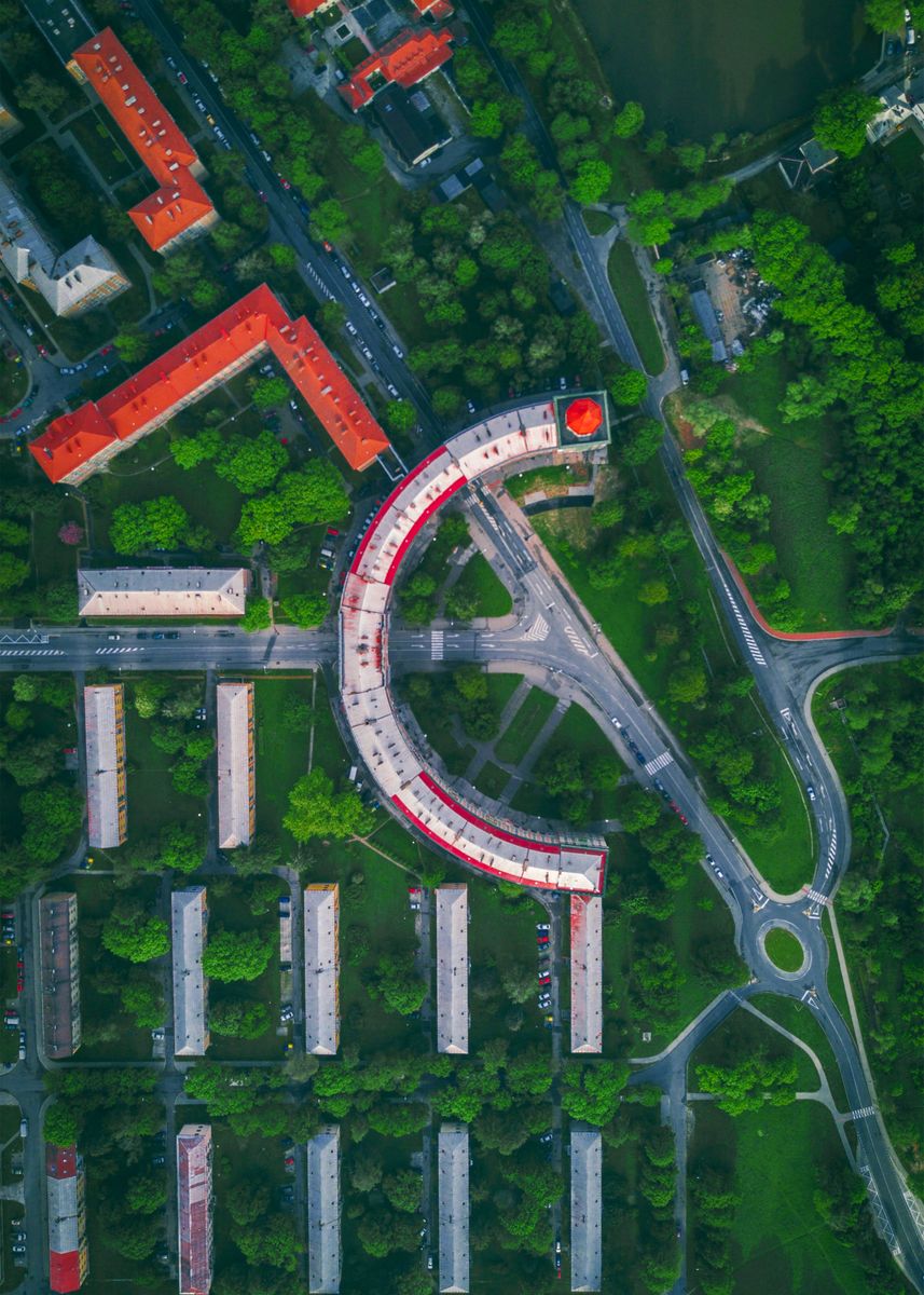 'World From Above' Poster by Stunning Wallpapers | Displate