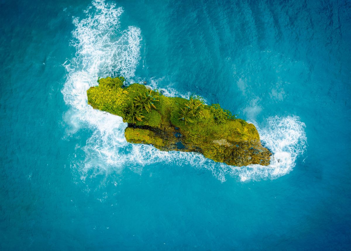 'World From Above' Poster by Stunning Wallpapers | Displate