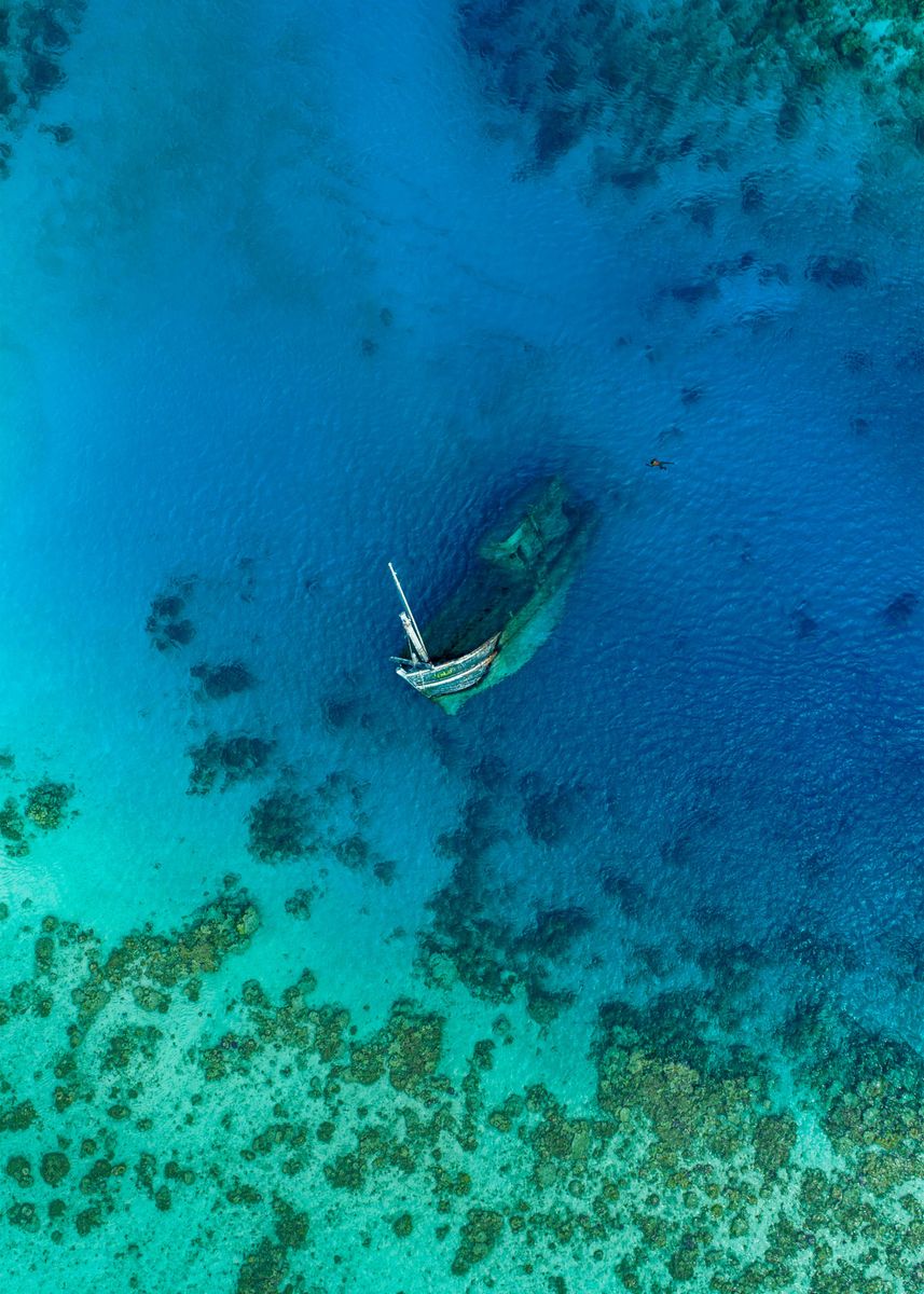 'World From Above' Poster by Stunning Wallpapers | Displate