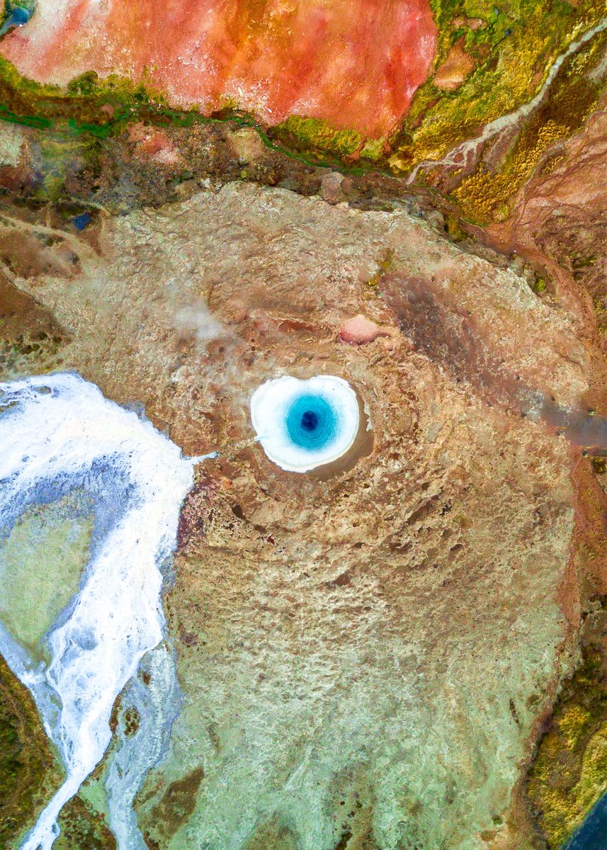 'World From Above' Poster, picture, metal print, paint by Stunning ...