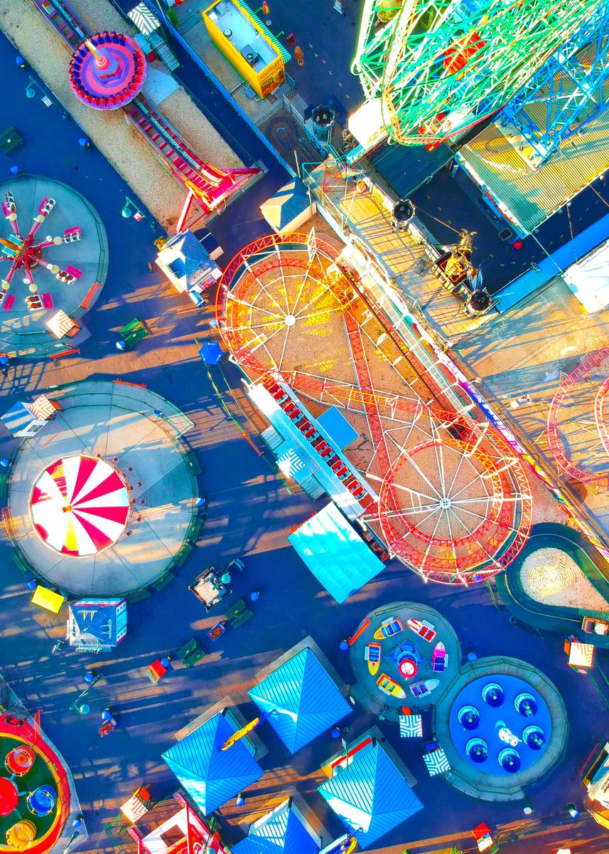 'World From Above' Poster by Stunning Wallpapers | Displate