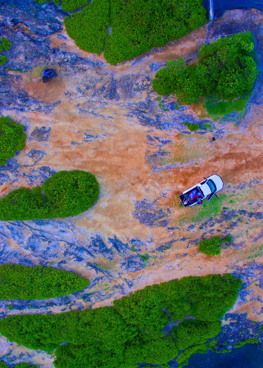 'World From Above' Poster by Stunning Wallpapers | Displate