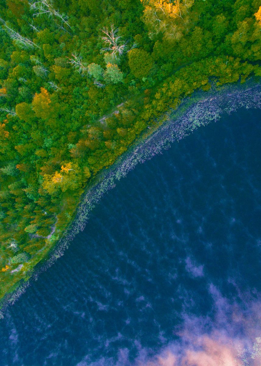 'World From Above' Poster by Stunning Wallpapers | Displate