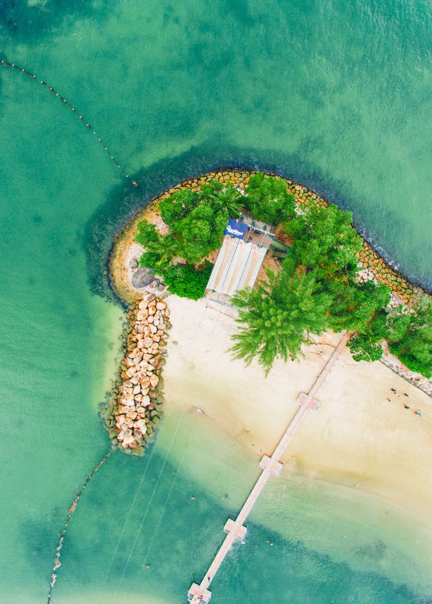 'World From Above' Poster by Stunning Wallpapers | Displate