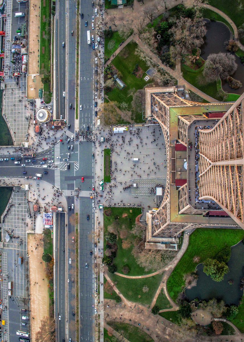 'World From Above' Poster by Stunning Wallpapers | Displate