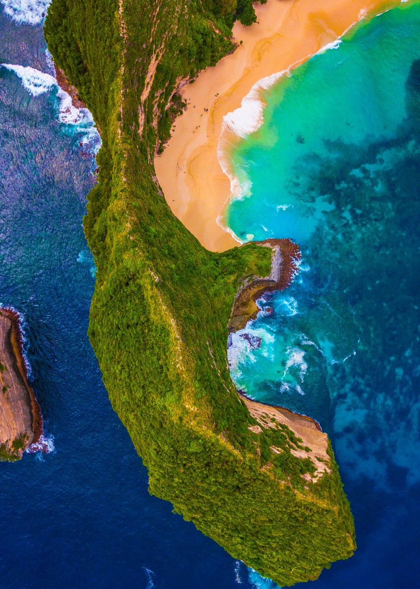 'World From Above' Poster by Stunning Wallpapers | Displate