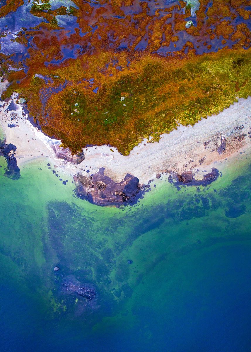 'World From Above' Poster, picture, metal print, paint by Stunning ...