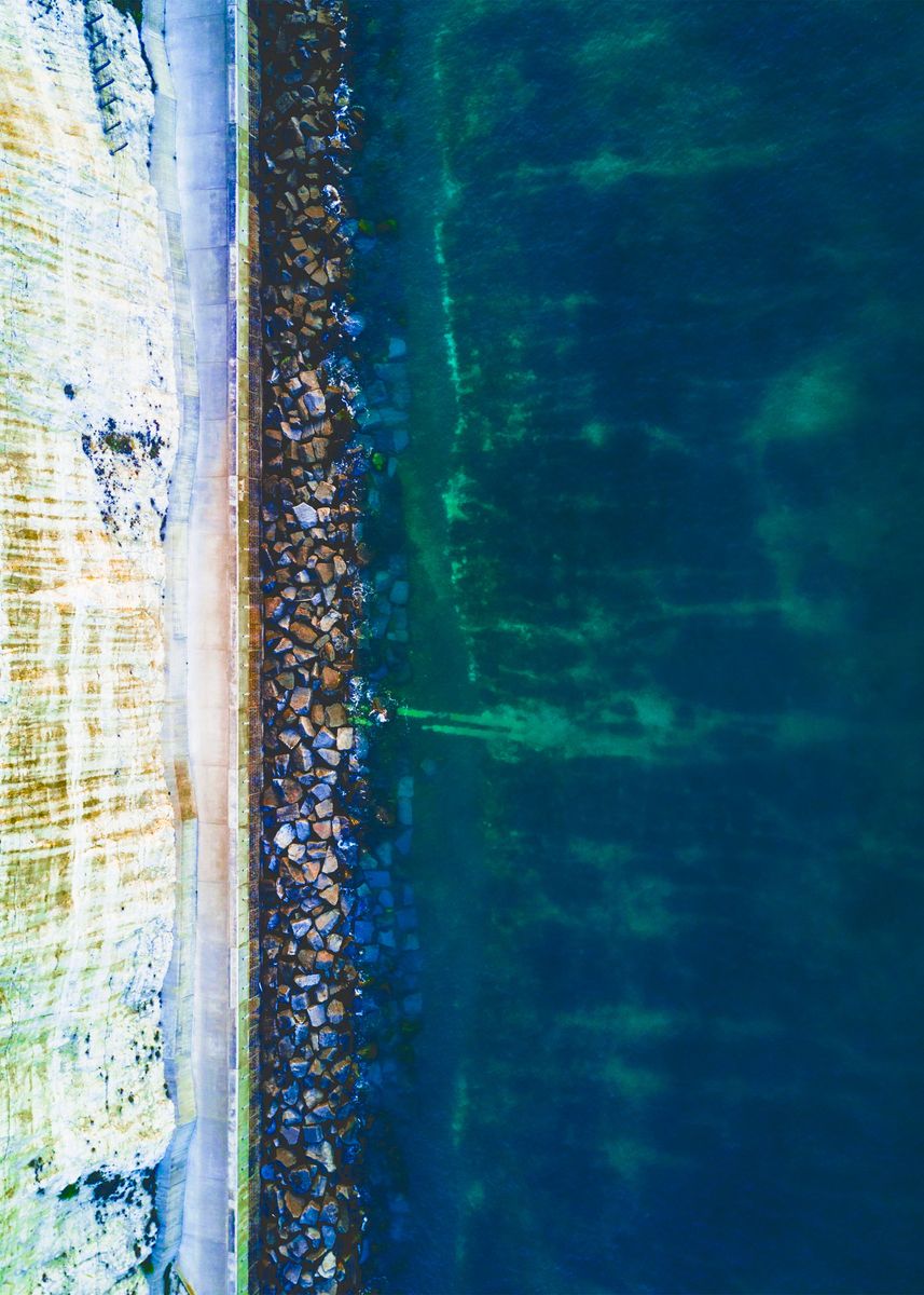 'World From Above' Poster by Stunning Wallpapers | Displate