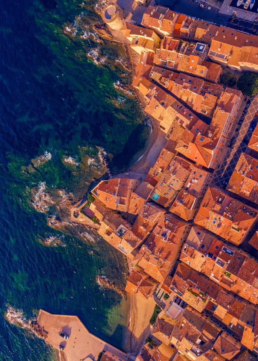 'World From Above' Poster by Stunning Wallpapers | Displate