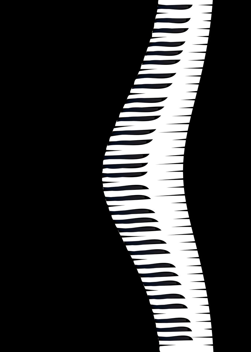 'Abstract Piano Keys ' Poster, picture, metal print, paint by HomeStead ...