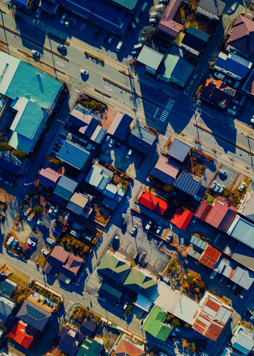 'World From Above' Poster, picture, metal print, paint by Stunning ...