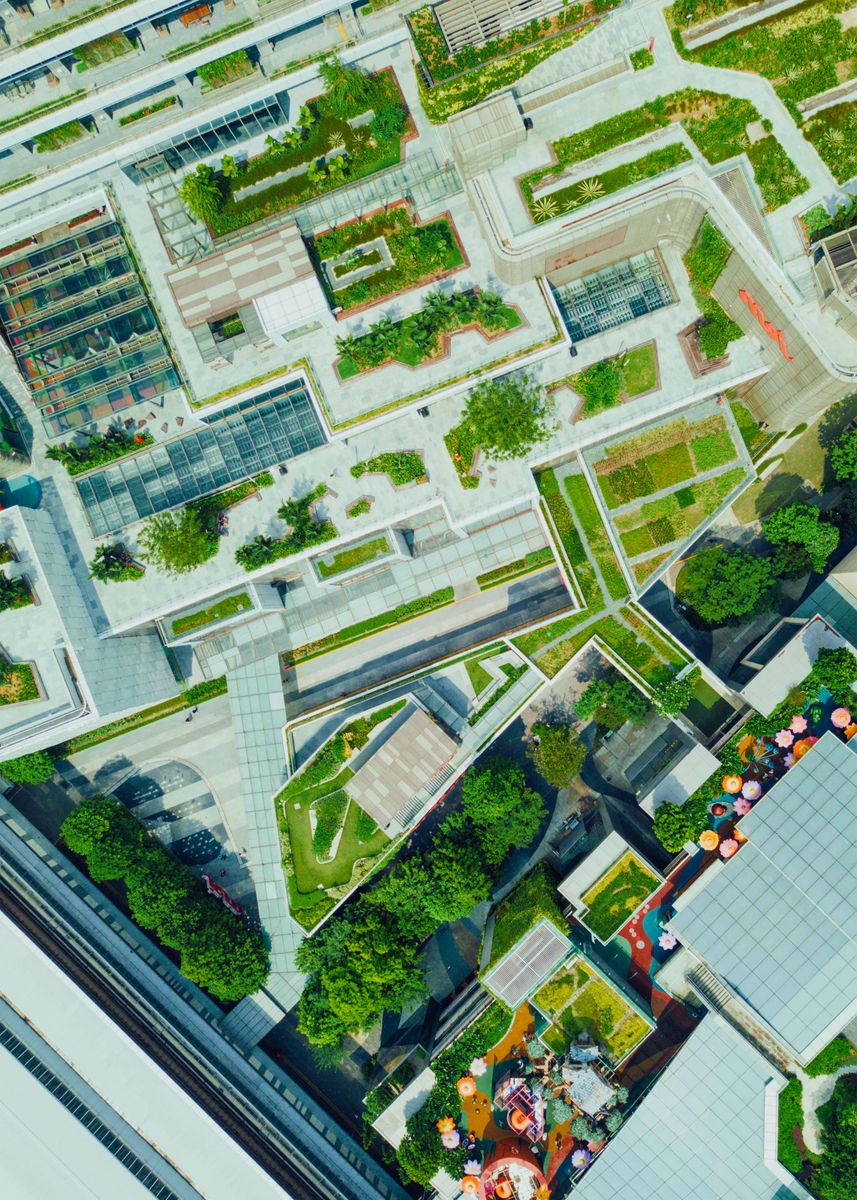 'World From Above' Poster, picture, metal print, paint by Stunning ...