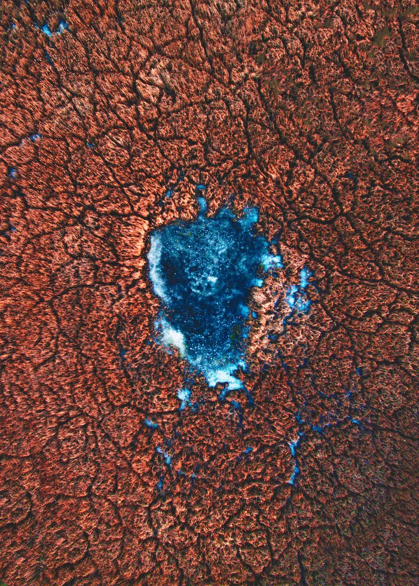 'World From Above' Poster by Stunning Wallpapers | Displate