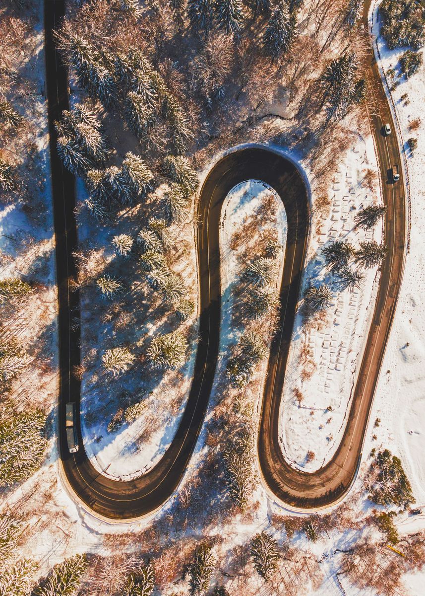 'World From Above' Poster by Stunning Wallpapers | Displate