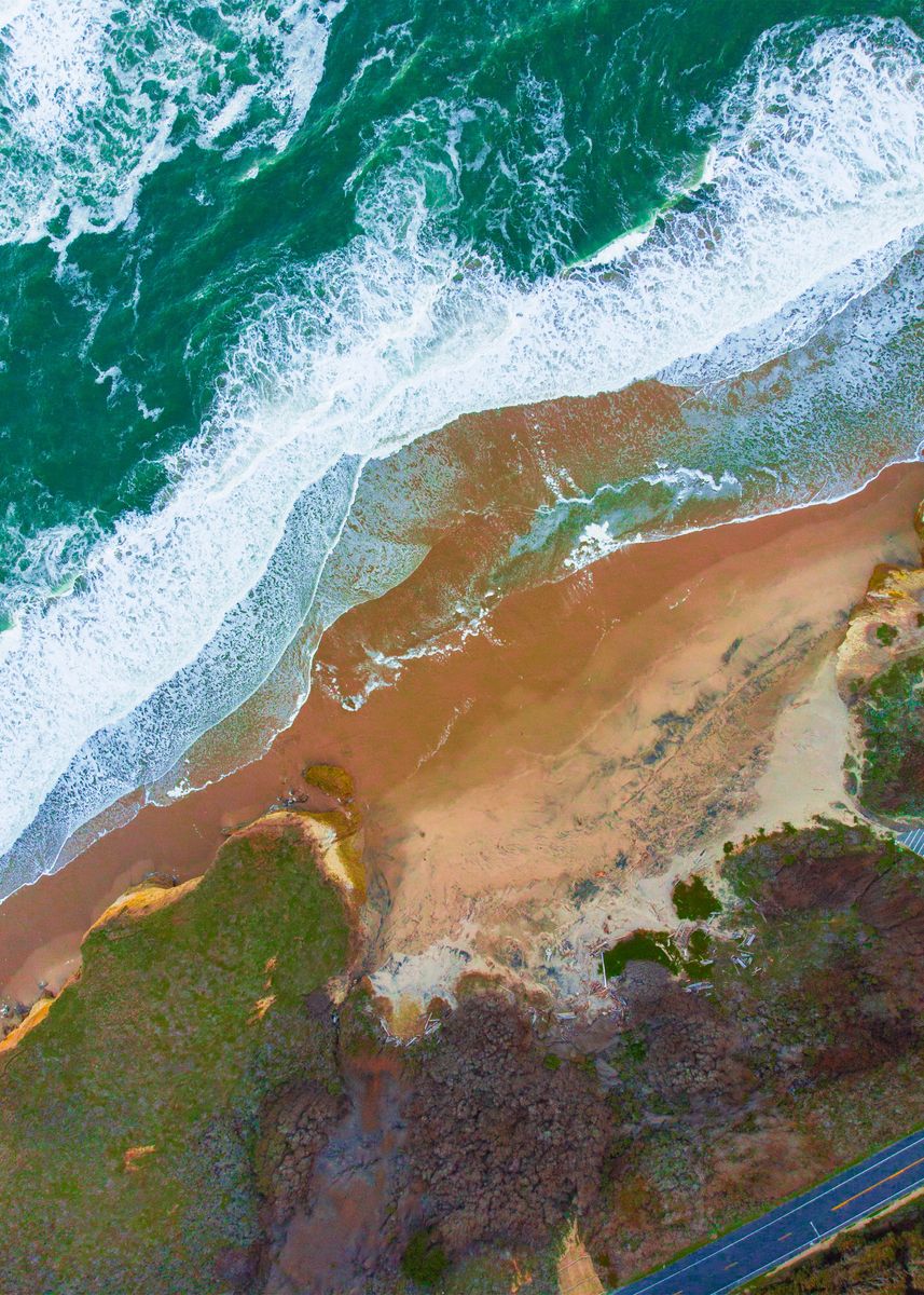 'World From Above' Poster by Stunning Wallpapers | Displate