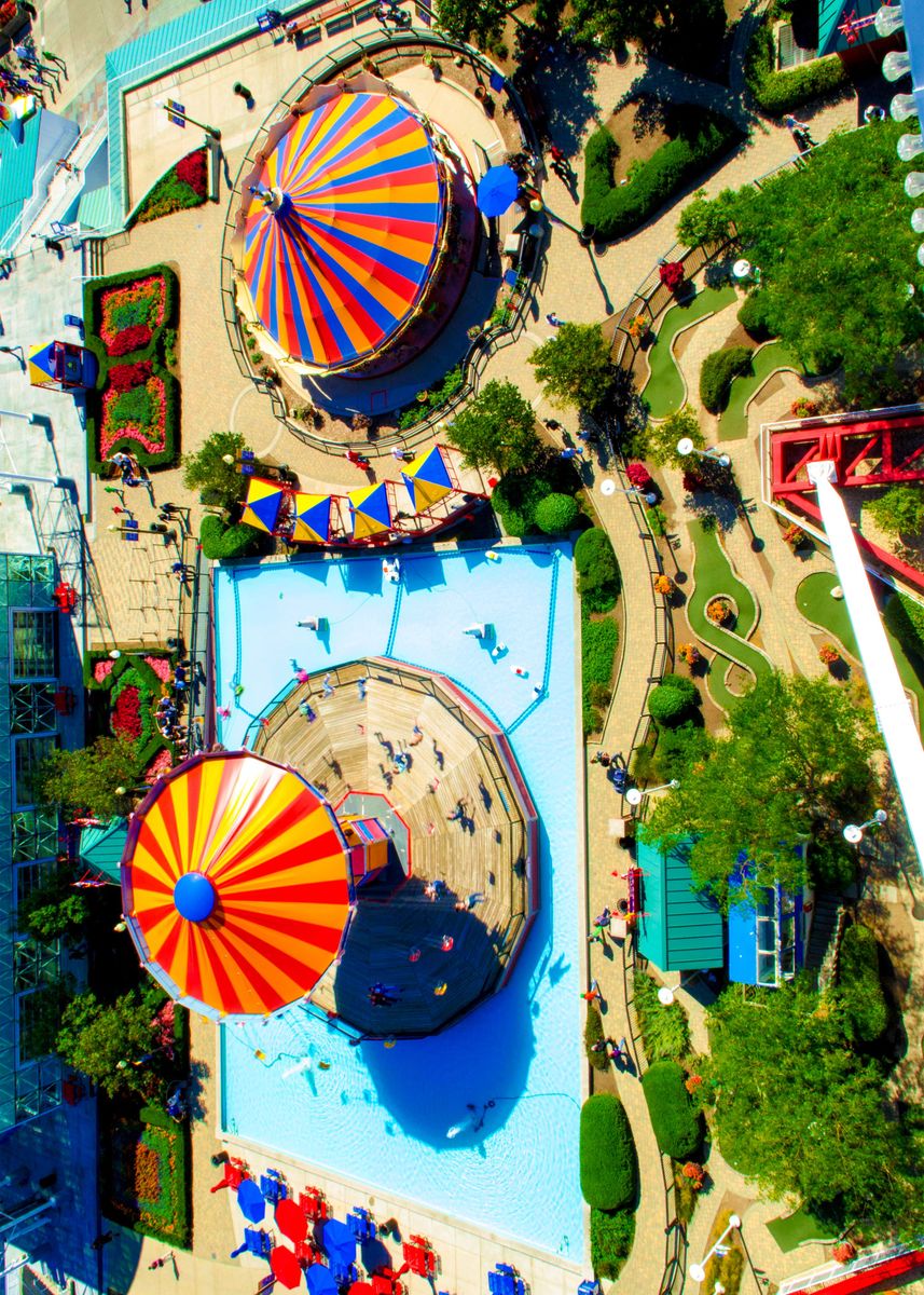 'World From Above' Poster by Stunning Wallpapers | Displate