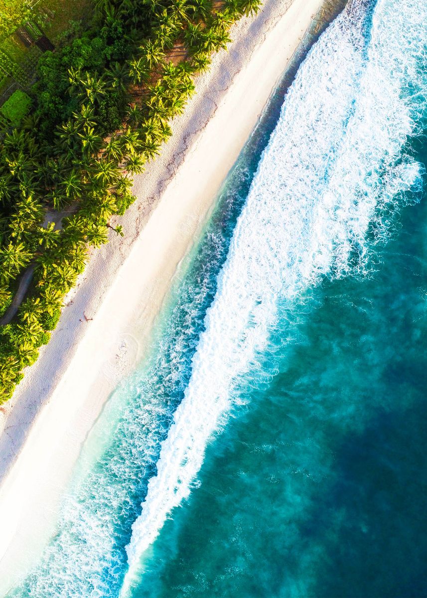 'World From Above' Poster by Stunning Wallpapers | Displate