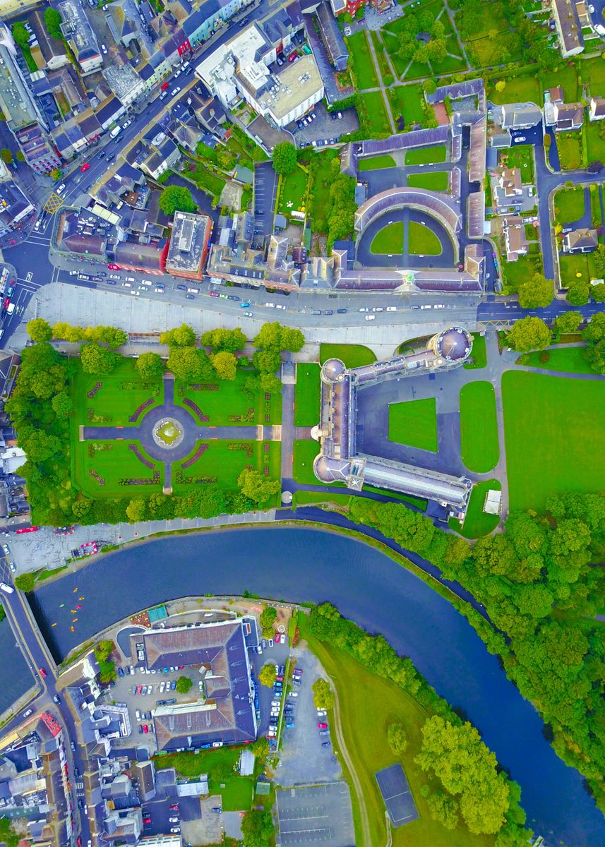 'World From Above' Poster by Stunning Wallpapers | Displate