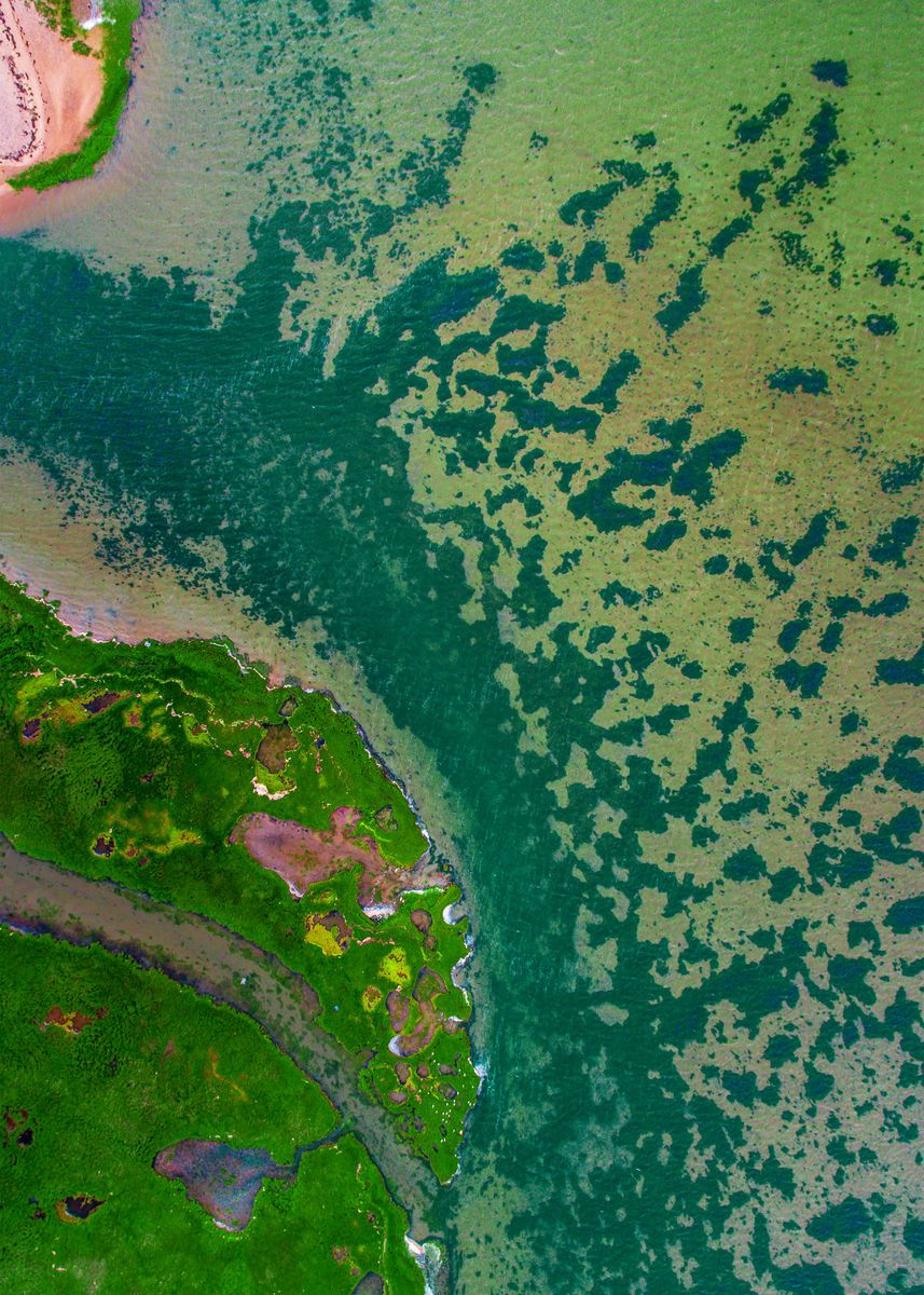 'World From Above' Poster by Stunning Wallpapers | Displate