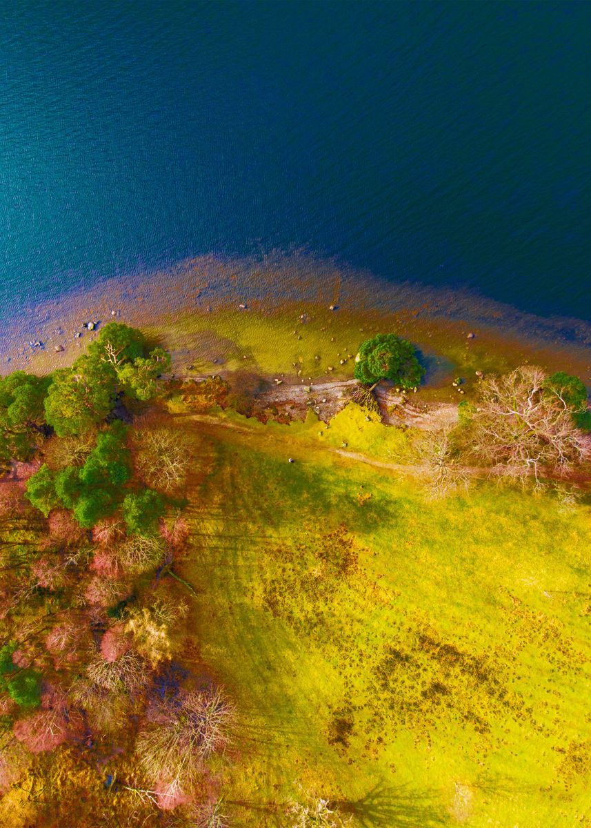 'World From Above' Poster by Stunning Wallpapers | Displate