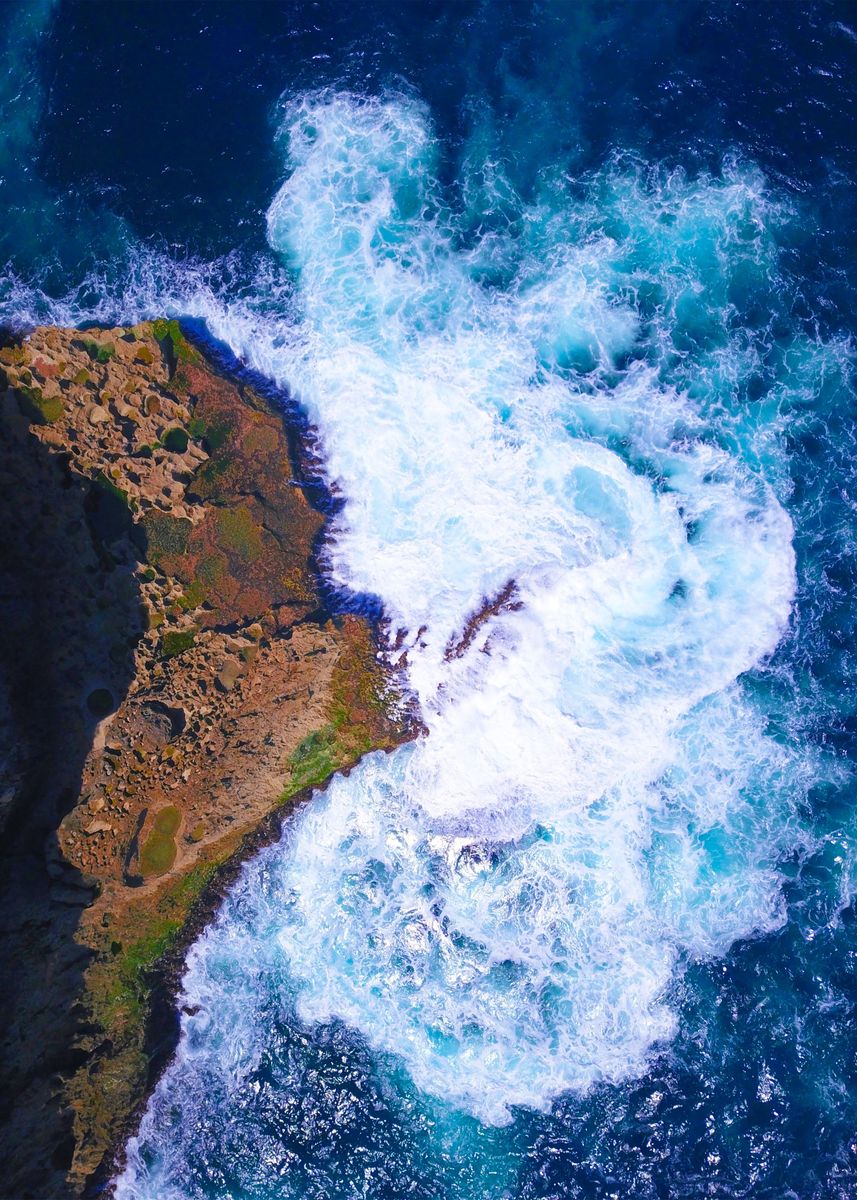 'World From Above' Poster by Stunning Wallpapers | Displate