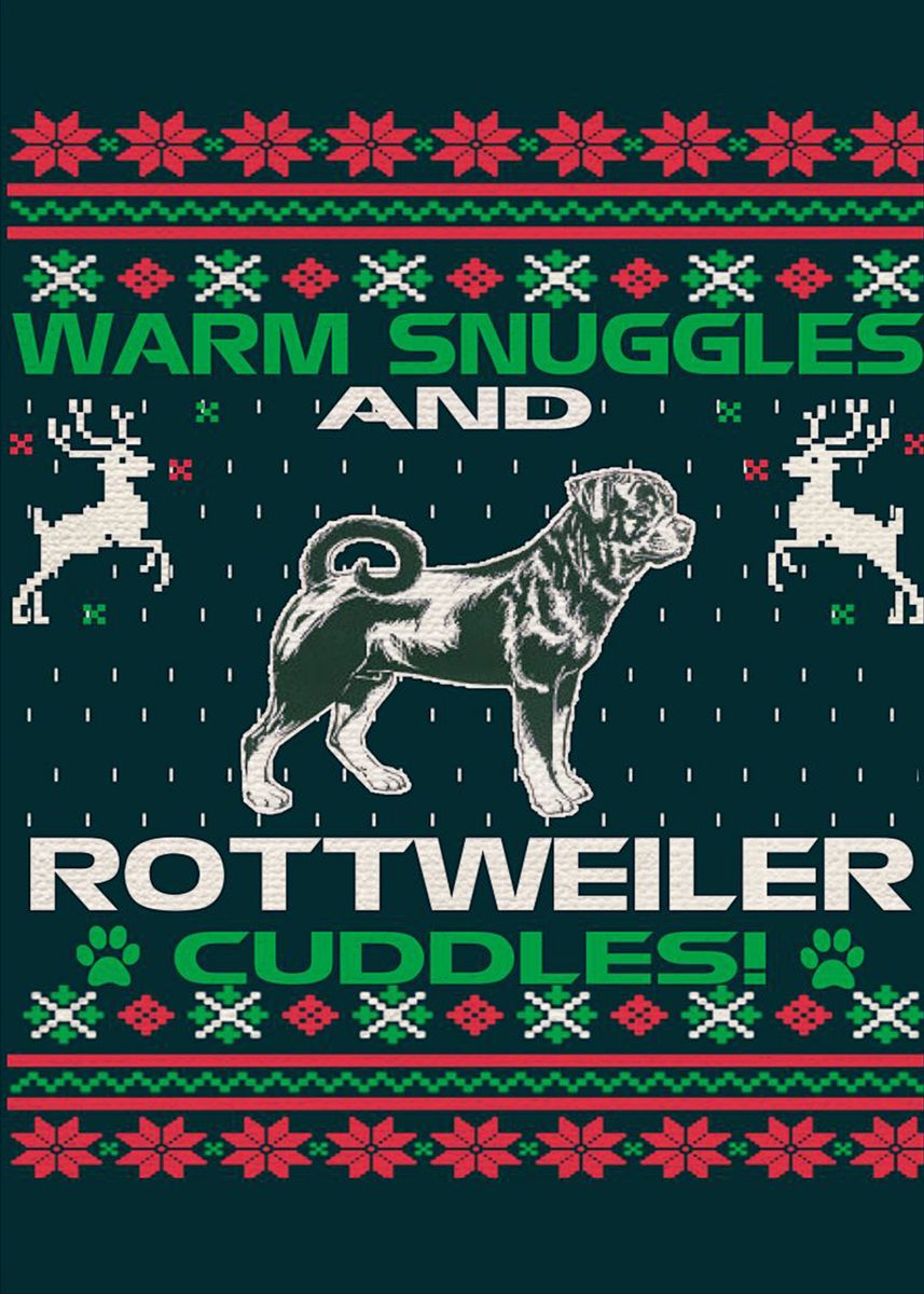 'Rottweiler Posters' Poster by Katty | Displate