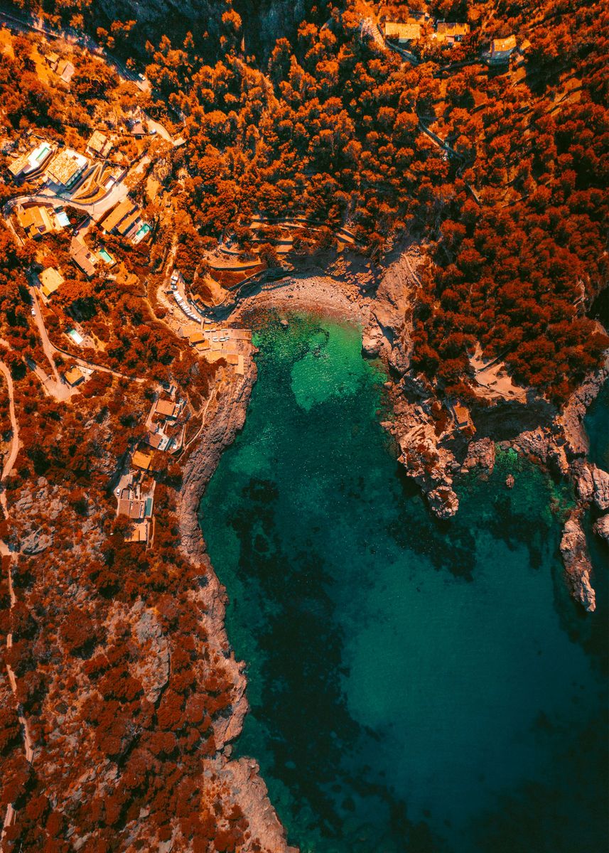 'World From Above' Poster, picture, metal print, paint by Stunning ...