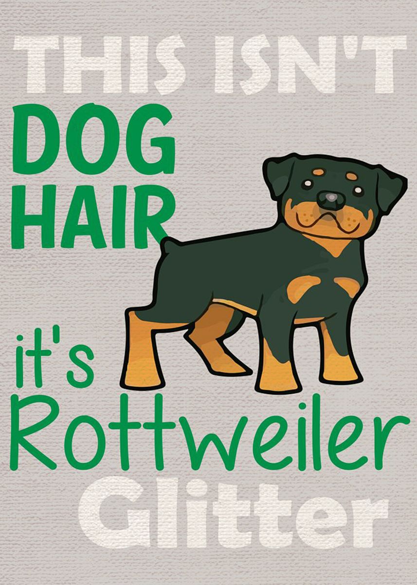 'Rottweiler Posters' Poster by Katty | Displate