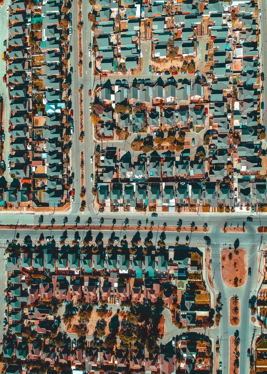 'World From Above' Poster by Stunning Wallpapers | Displate