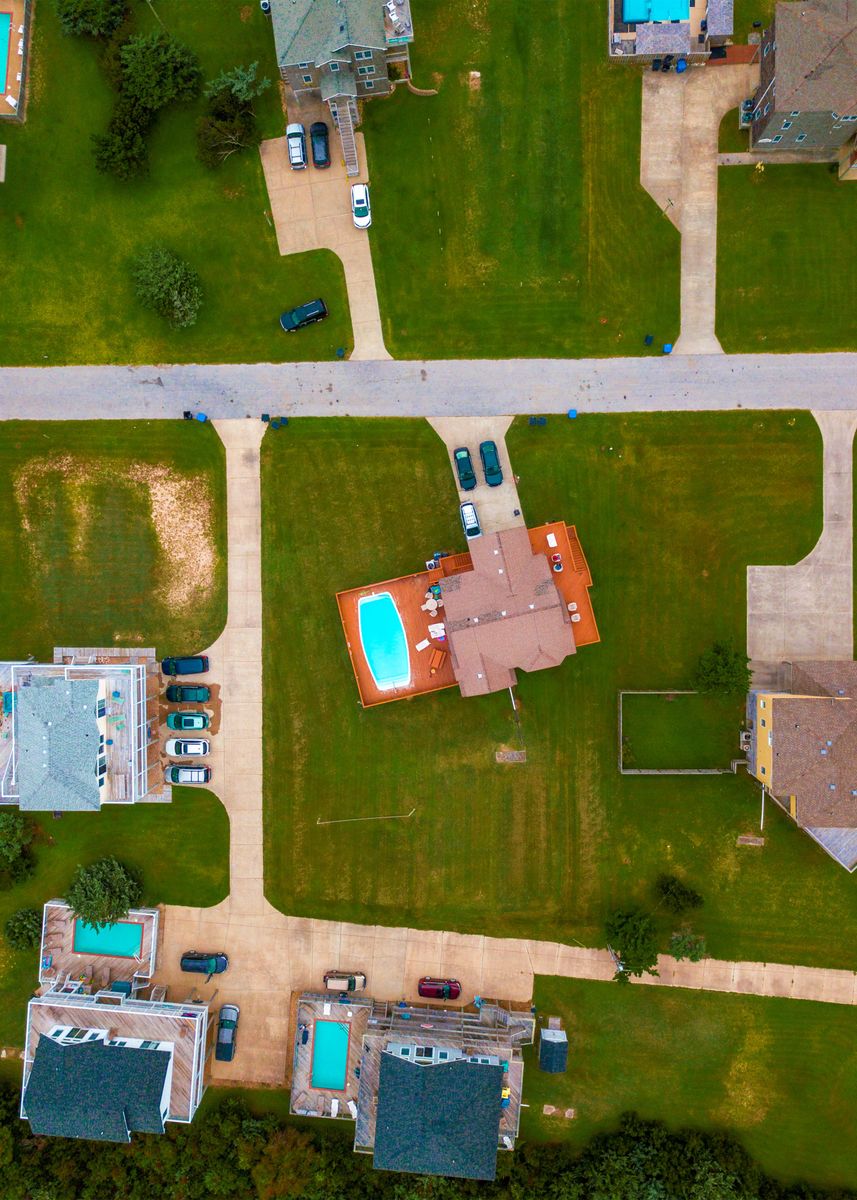 'World From Above' Poster by Stunning Wallpapers | Displate