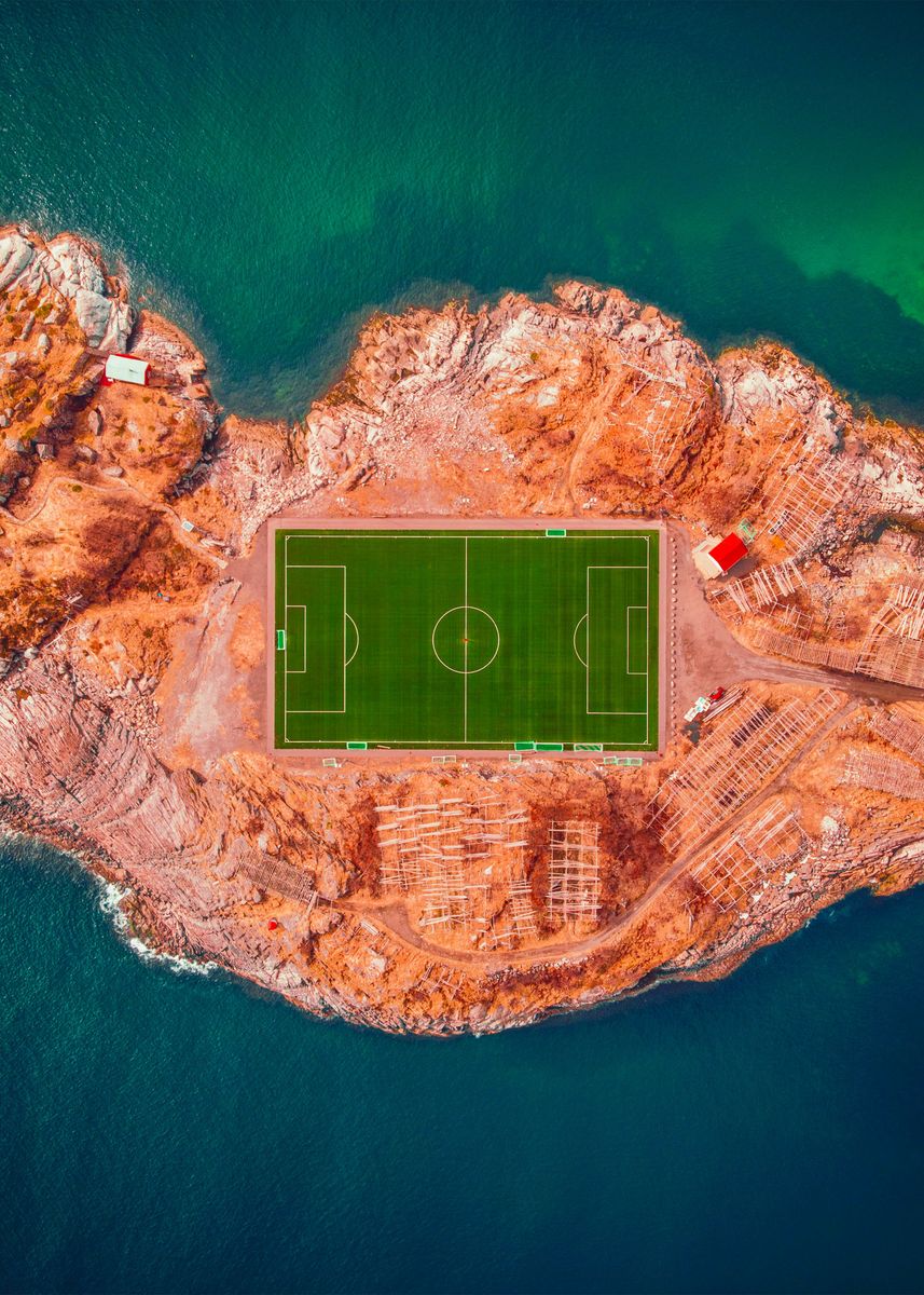 'World From Above' Poster, picture, metal print, paint by Stunning ...