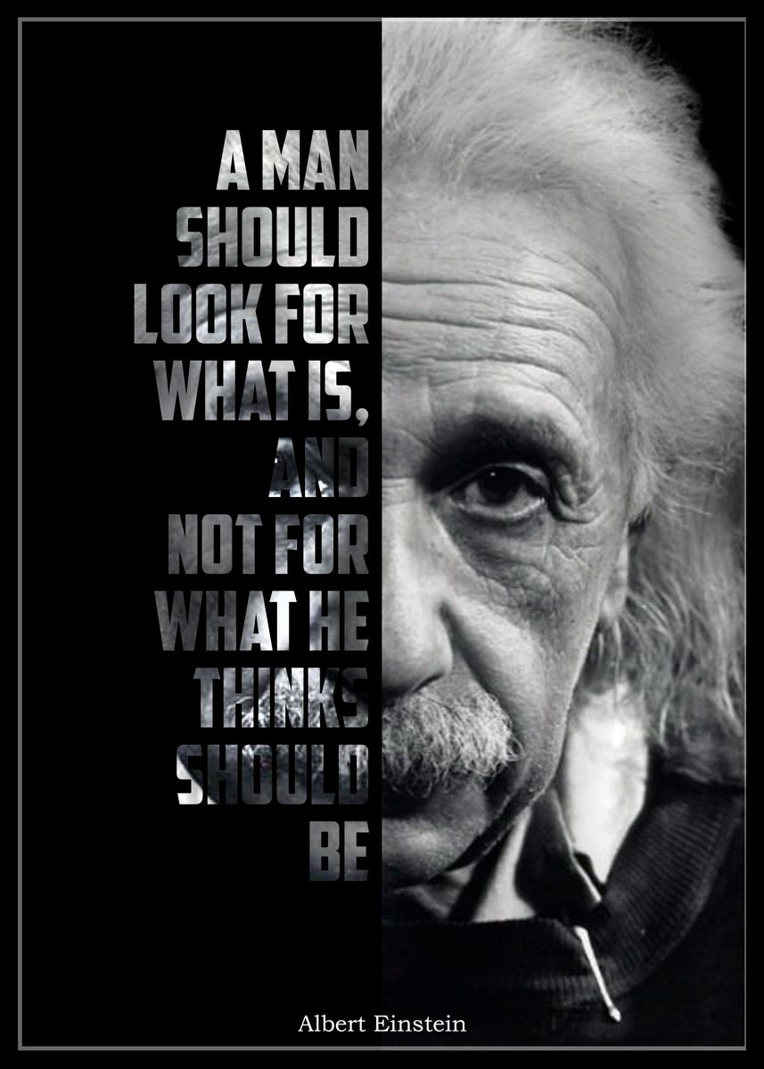 'Albert Einstein ' Poster by Paul Solis | Displate