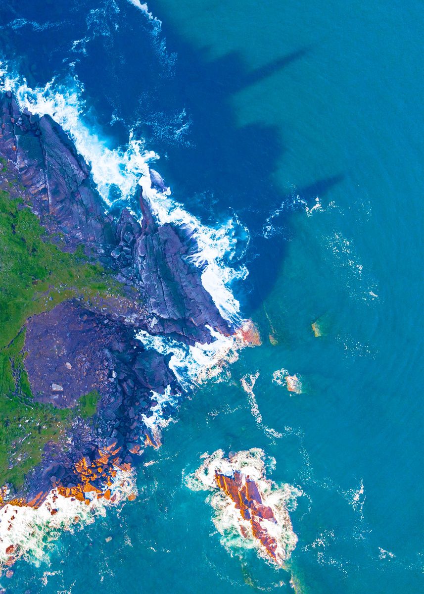 'World From Above' Poster, picture, metal print, paint by Stunning ...