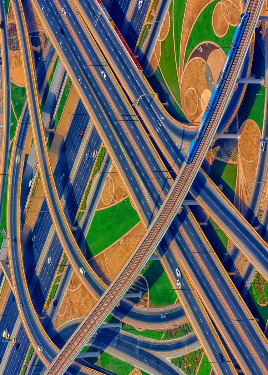 'World From Above' Poster by Stunning Wallpapers | Displate