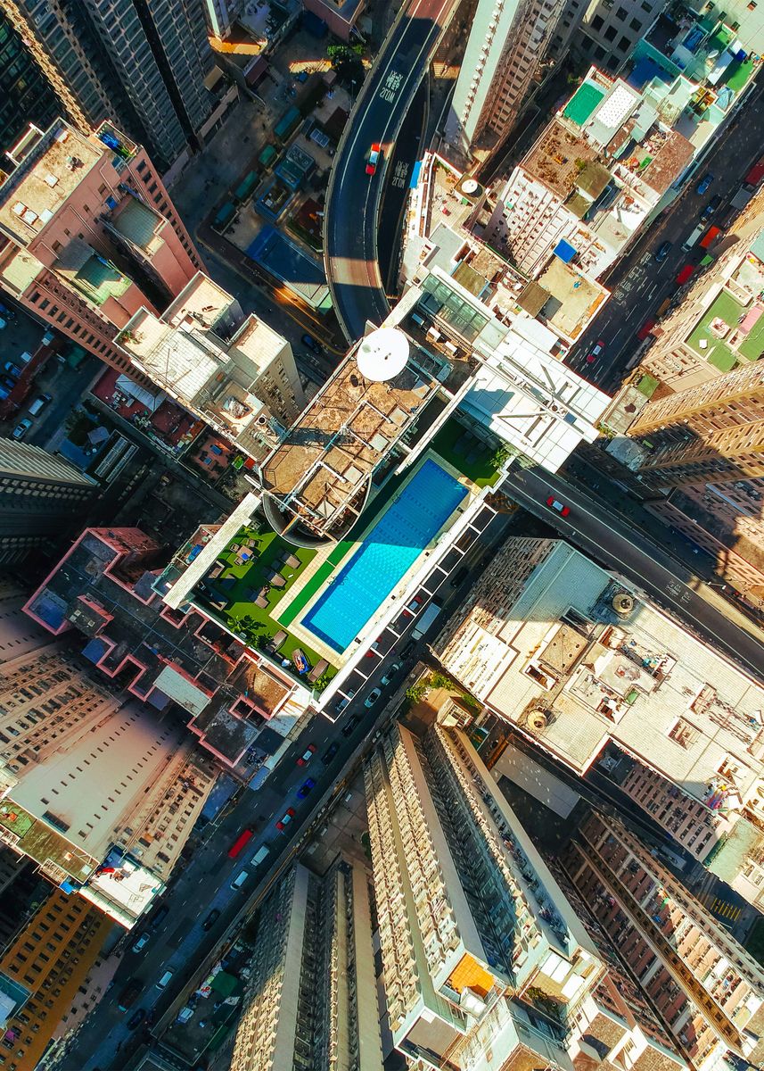 'World From Above' Poster by Stunning Wallpapers | Displate