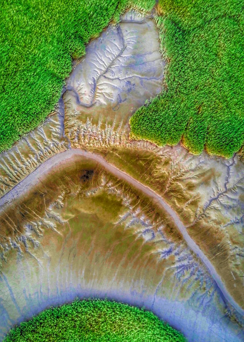 'World From Above' Poster by Stunning Wallpapers | Displate