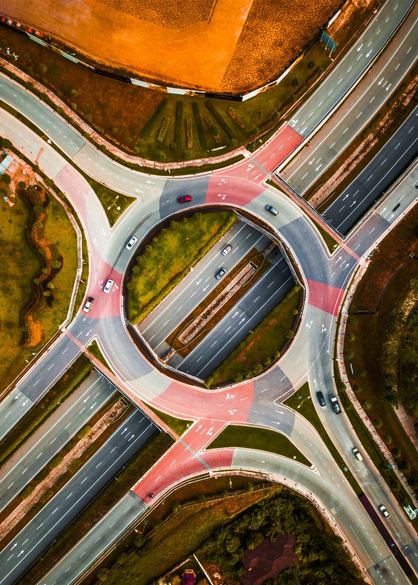 'World From Above' Poster, picture, metal print, paint by Stunning ...